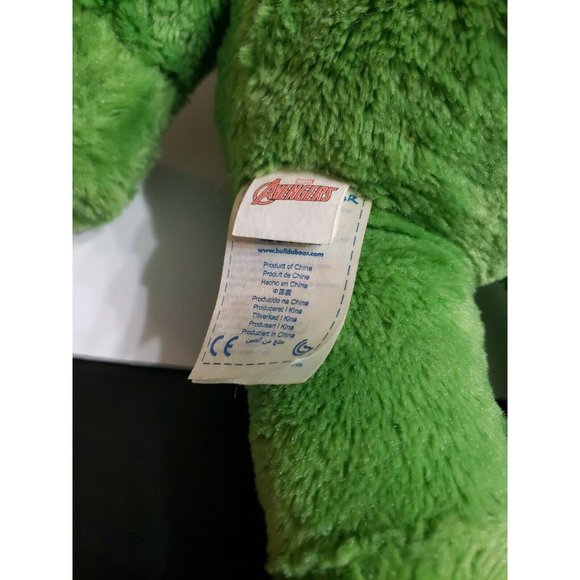 Build-A-Bear | Toys | Build A Bear Marvel Avengers Incredible Hulk Bear ...
